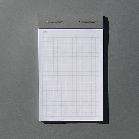 Small Notepad Simple Square Grid Grid Notepad Minimal - Etsy Canada
