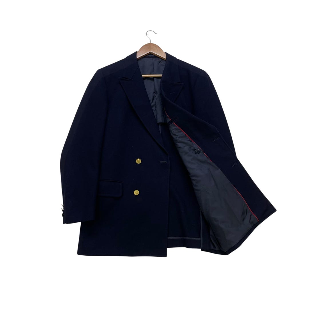 Vintage J Press Double Breasted Wool Jacket - Etsy