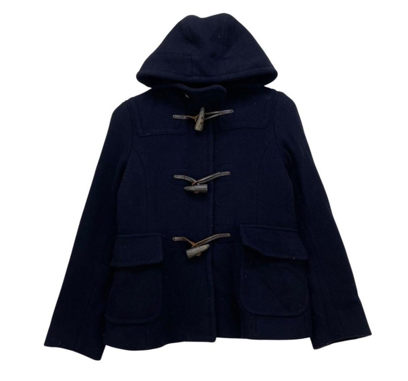 Ined Japanese Brand Toggles Button Hooded Wool Jacket - Etsy