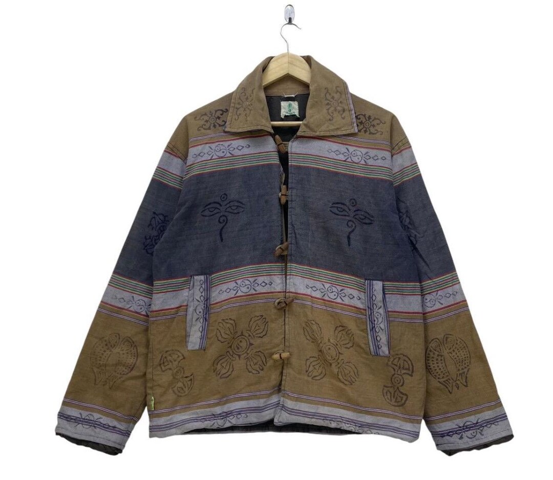 Vintage SHANIT Toggles Button Cotton Jacket - Etsy