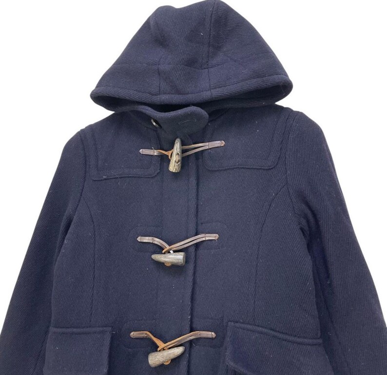 Ined Japanese Brand Toggles Button Hooded Wool Jacket - Etsy