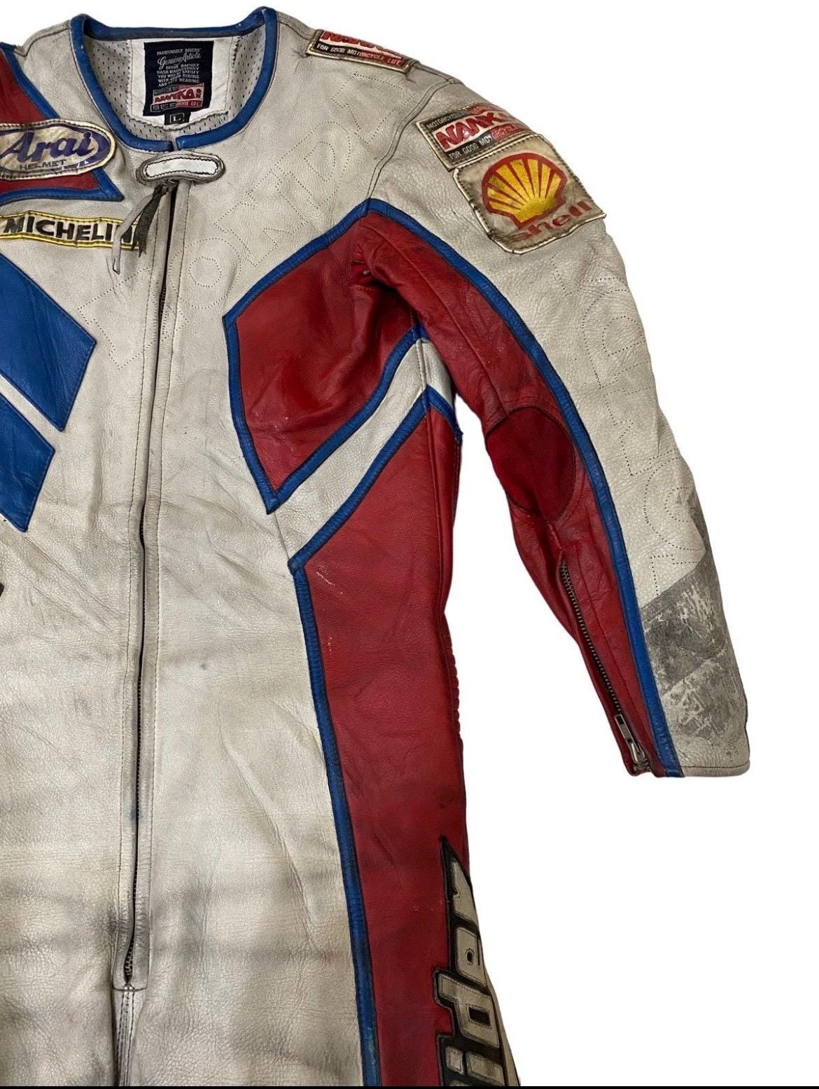 Rare Vintage Nankai Honda Racing Suit Biker Jacket,honda HRC Racing ...
