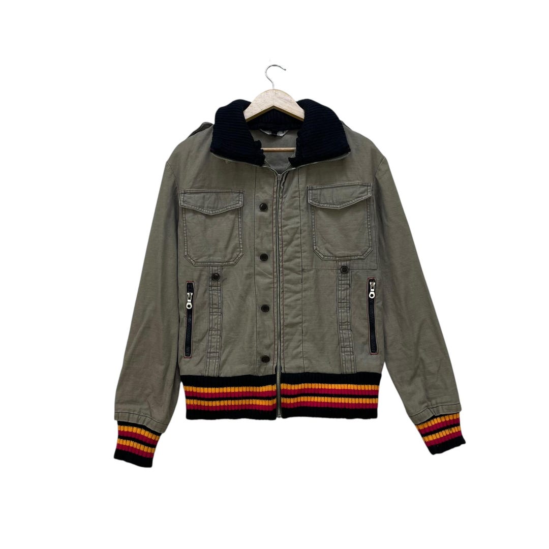 Vintage Army Style Jacket - Etsy