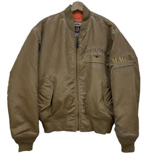 Operation Iraqi Freedom MA 1 Bomber Flight Jacket Vintage Operation Iraqi Freedom MA 1 Bomber Flight Jacket Vintage