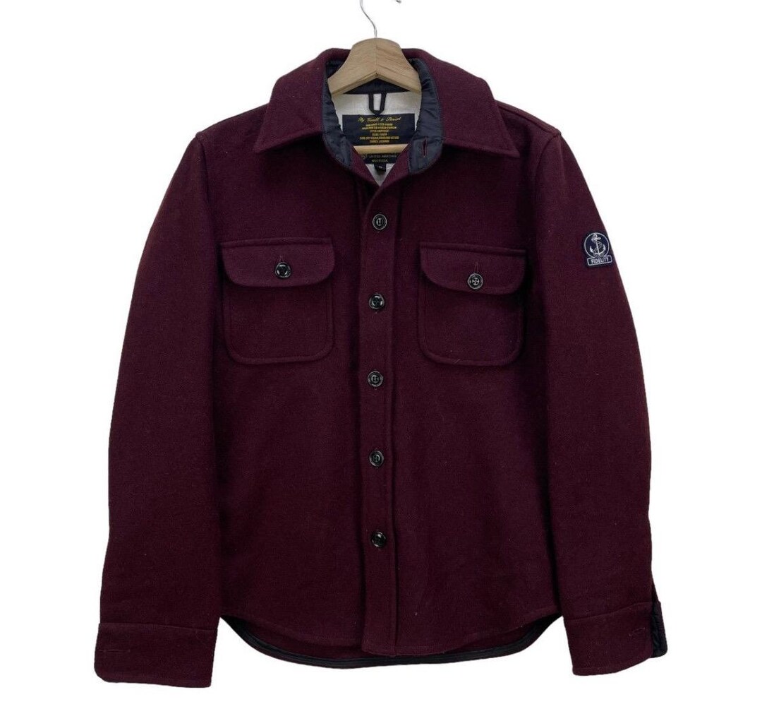 Fidelity X United Arrow by Gerald and Stewart Jacket Made in Usa - Etsy