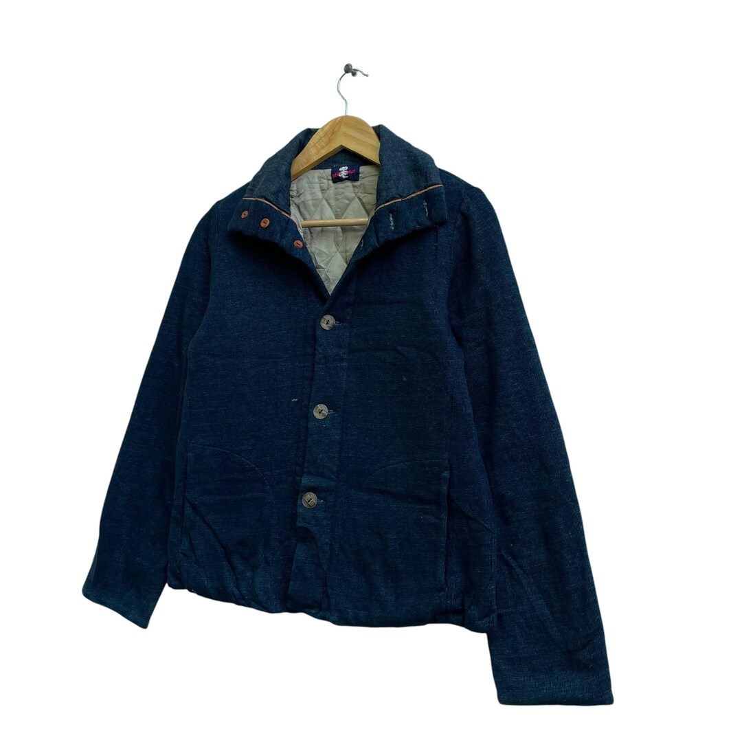 Japanese Brand Pallas Place Indigo Jacket Made in Japan Size Small - Etsy