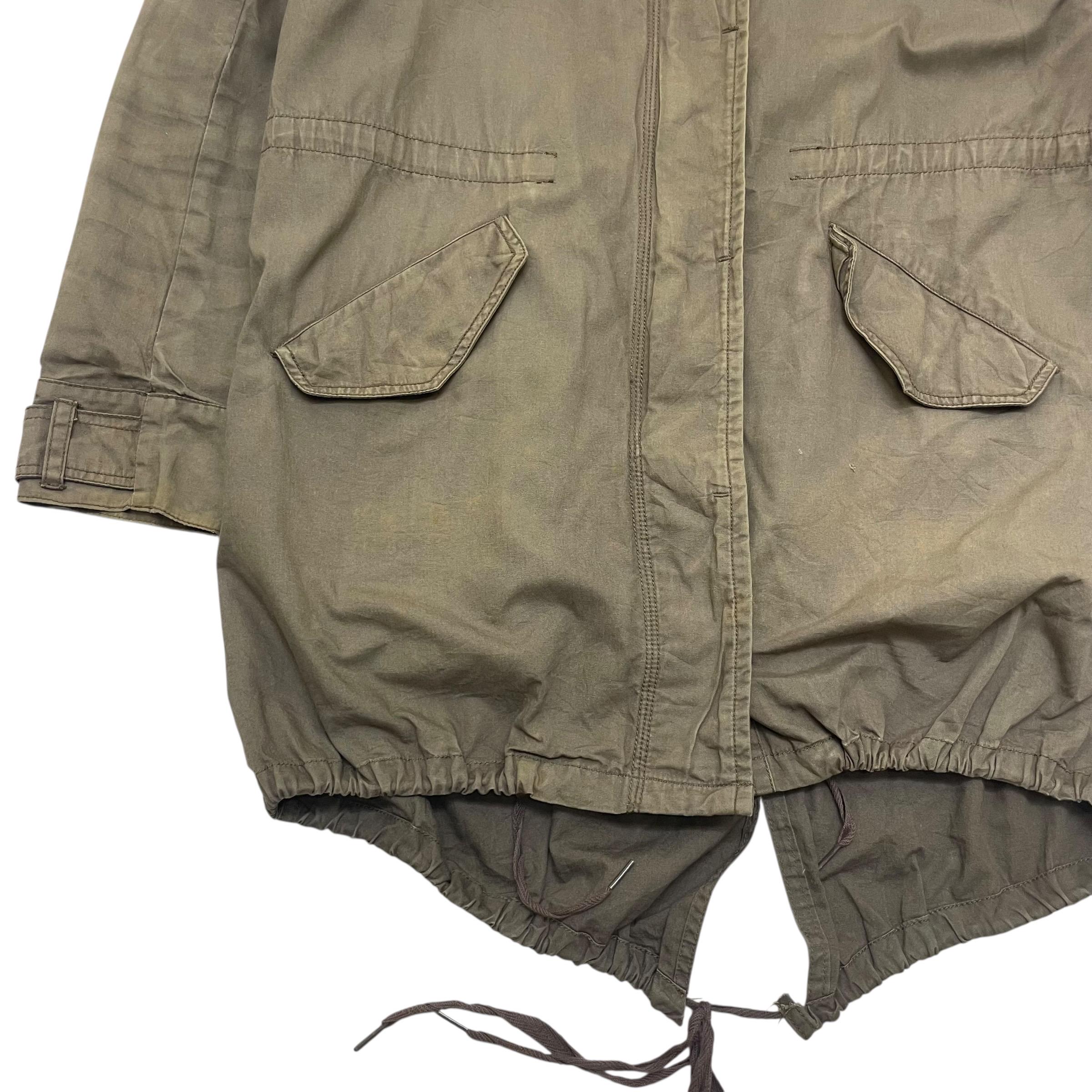 Vintage Japanese Brand GOA Parka Fishtail Military Jacket - Etsy