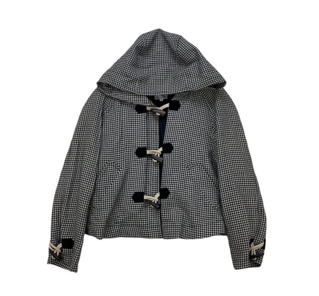 Vintage Junko Shimada Toggles Button Hooded Jacket - Etsy