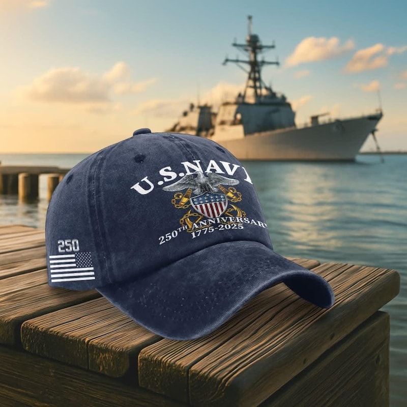 Navy 250 Anniversary Hat - Etsy