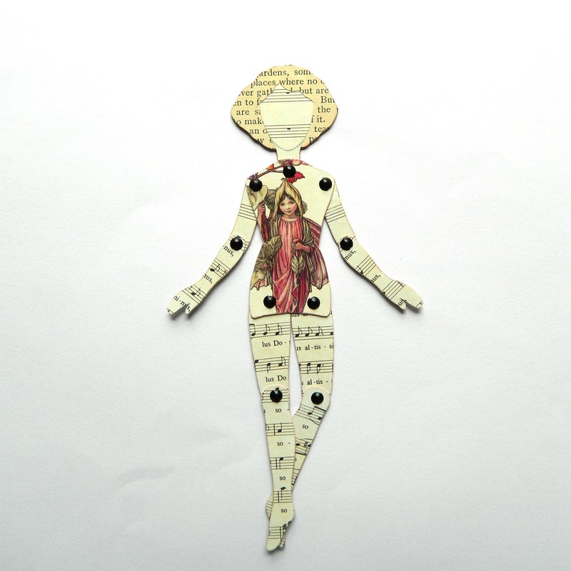 Jointed Paper Puppet - Etsy