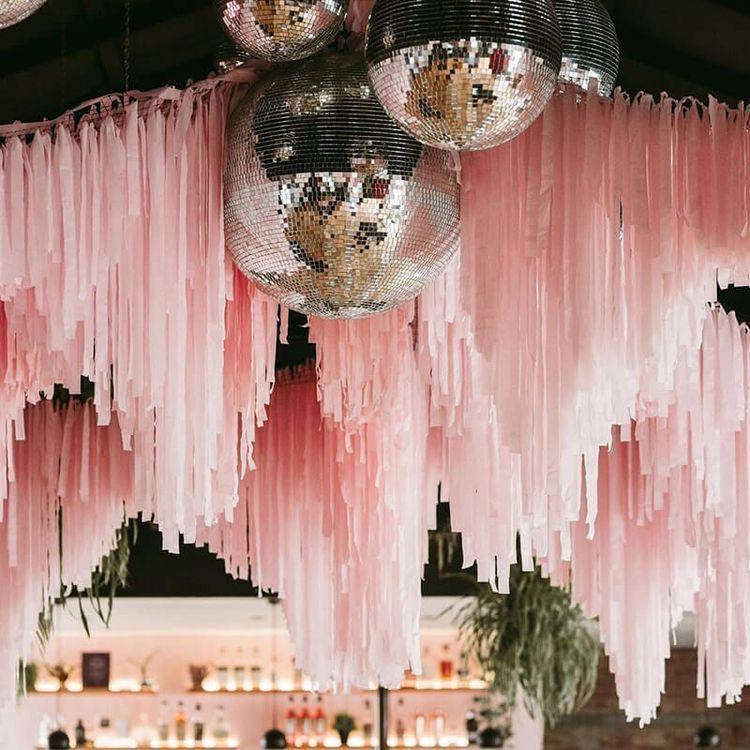 Custom Ceiling Fringe Decorations Wedding, Birthday, and Festival ...