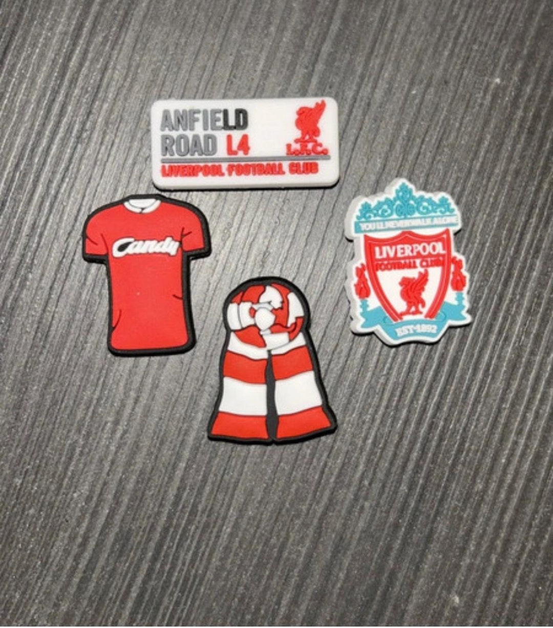 Liverpool Inspired Football Themed Croc Charms Unique Shoe Charms - Etsy