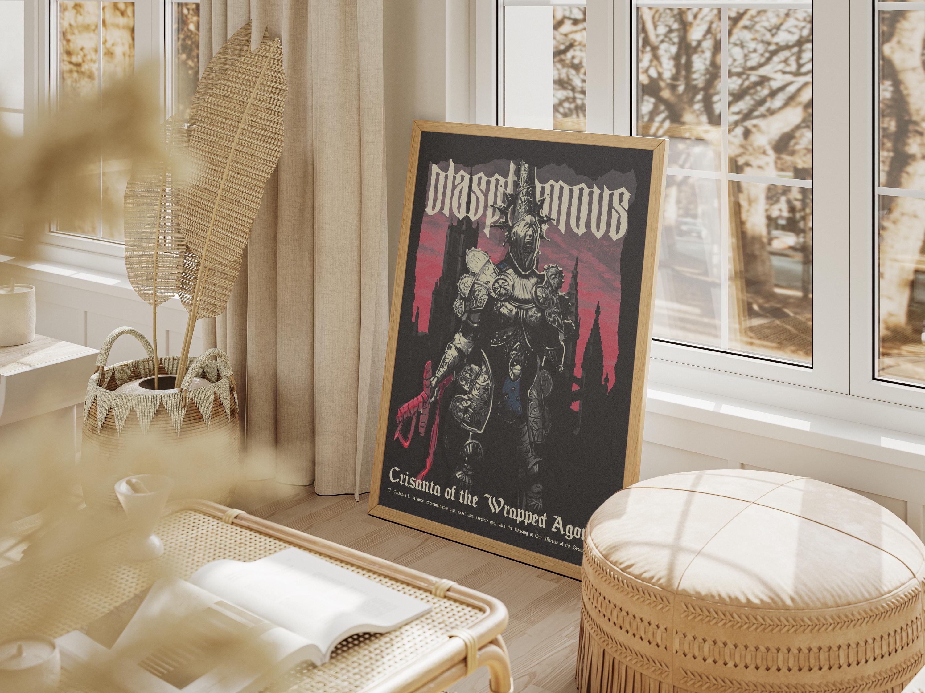 Blasphemous Crisanta of the Wrapped Agony Portrait Poster | A1 A2 | Printed Poster - Etsy