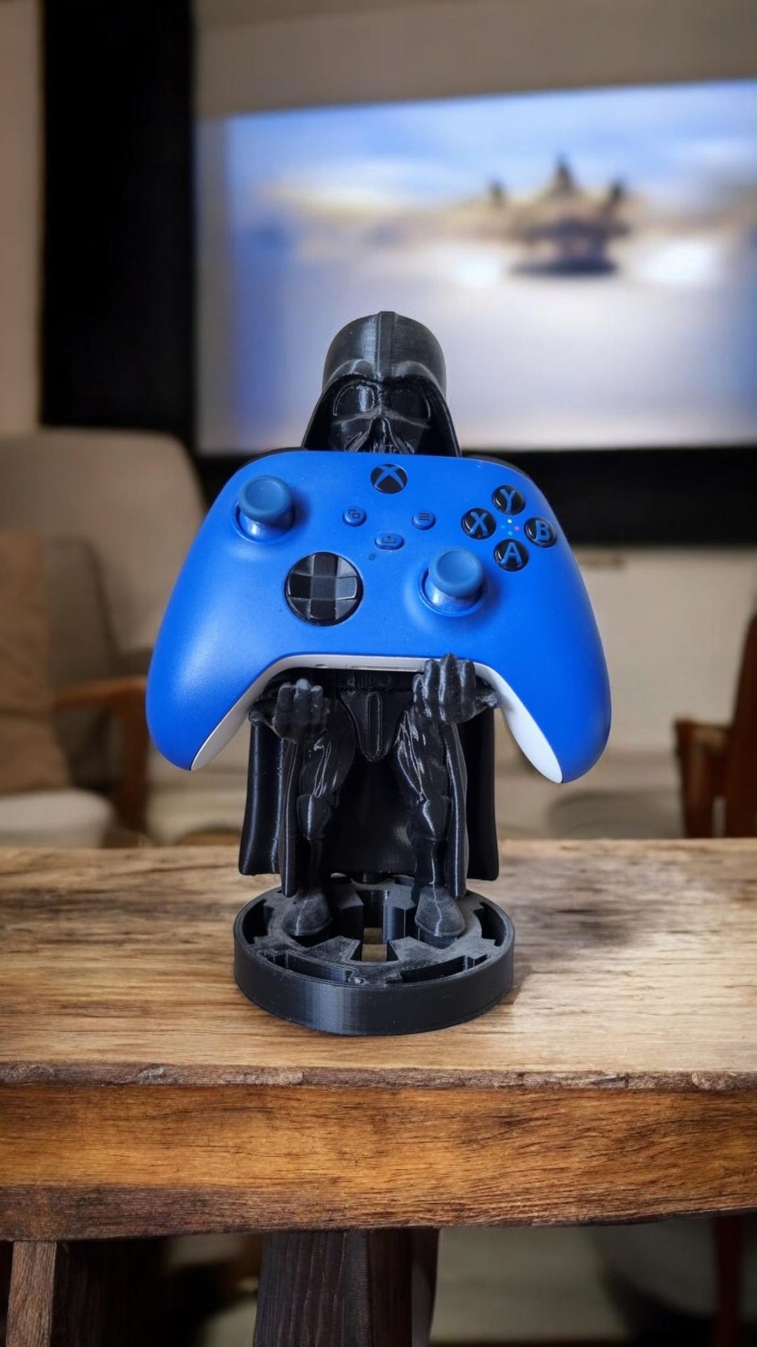 3D Printed Darth Vader Controller Holder/ Gaming Controller Stand/ Star ...