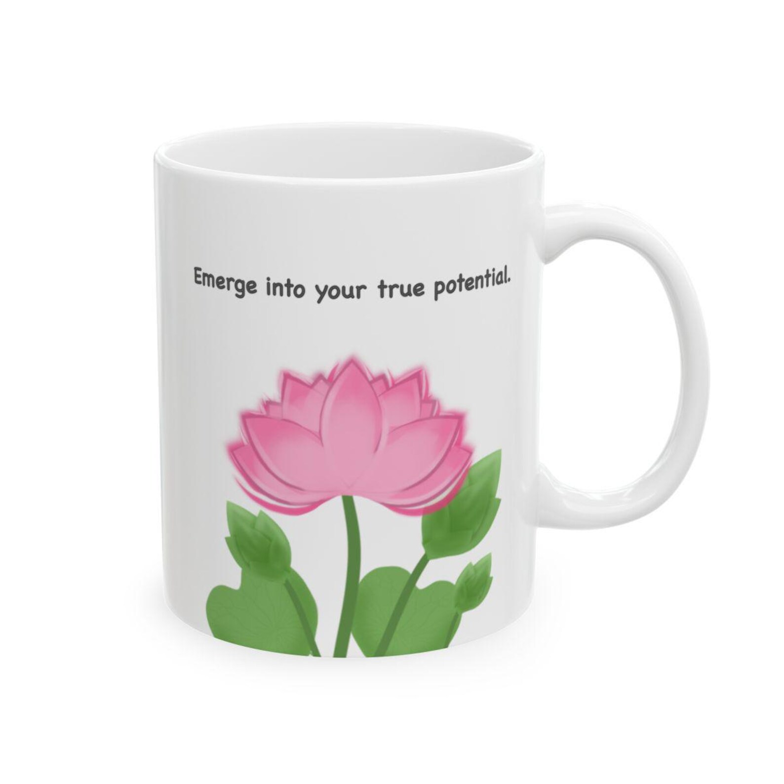 Inspirational Coffee Mug – Rise Through Adversity, Embrace With Grace ...