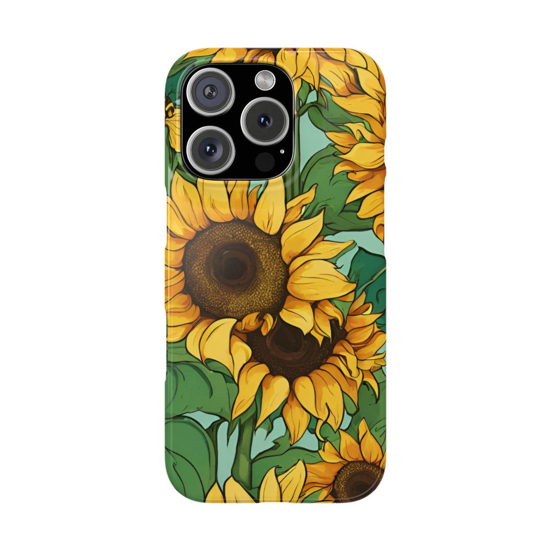 Sunflowers | Design for iPhone 16 Pro, iPhone 13 Pro, iPhone 12, iPhone ...