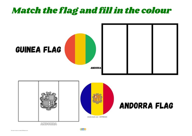 200 Country Flags Coloring Pages for Kids – Printable Flag Outlines ...