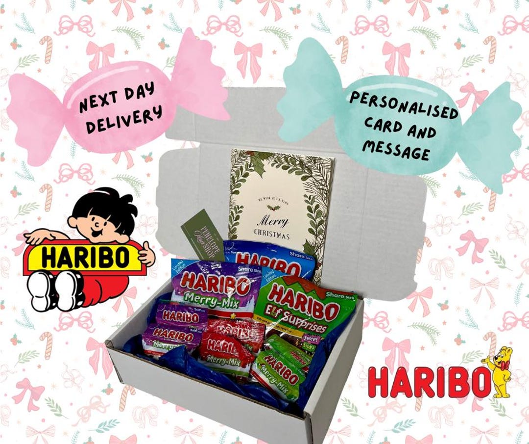 Haribo British Sweets Gift Hamper | Christmas, Birthday, Anniversary ...