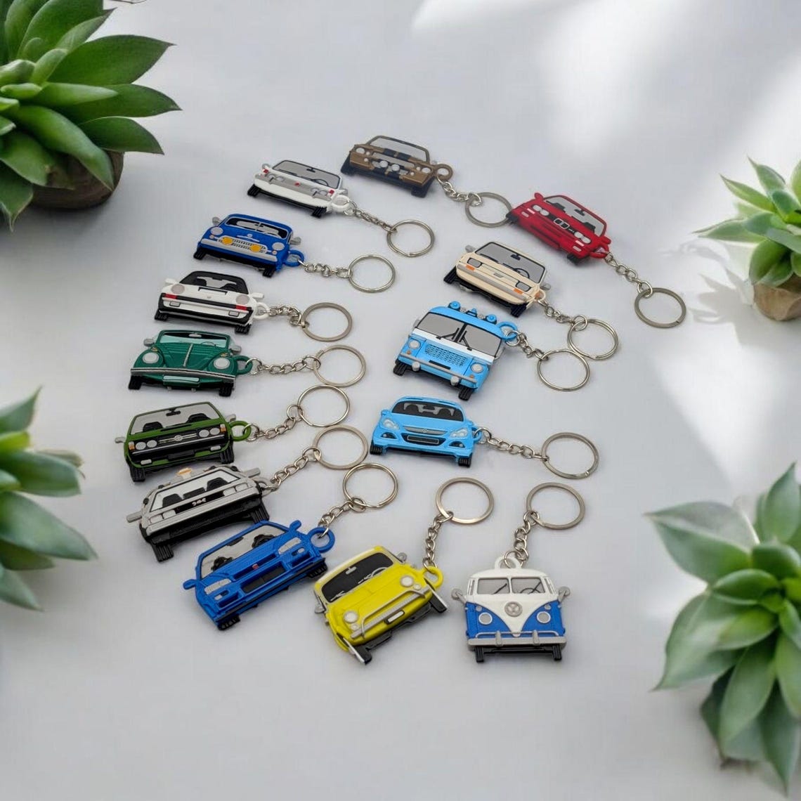 Shelby Mustang GT500 Eleanor 3D Printed Double-sided Keychain – High ...