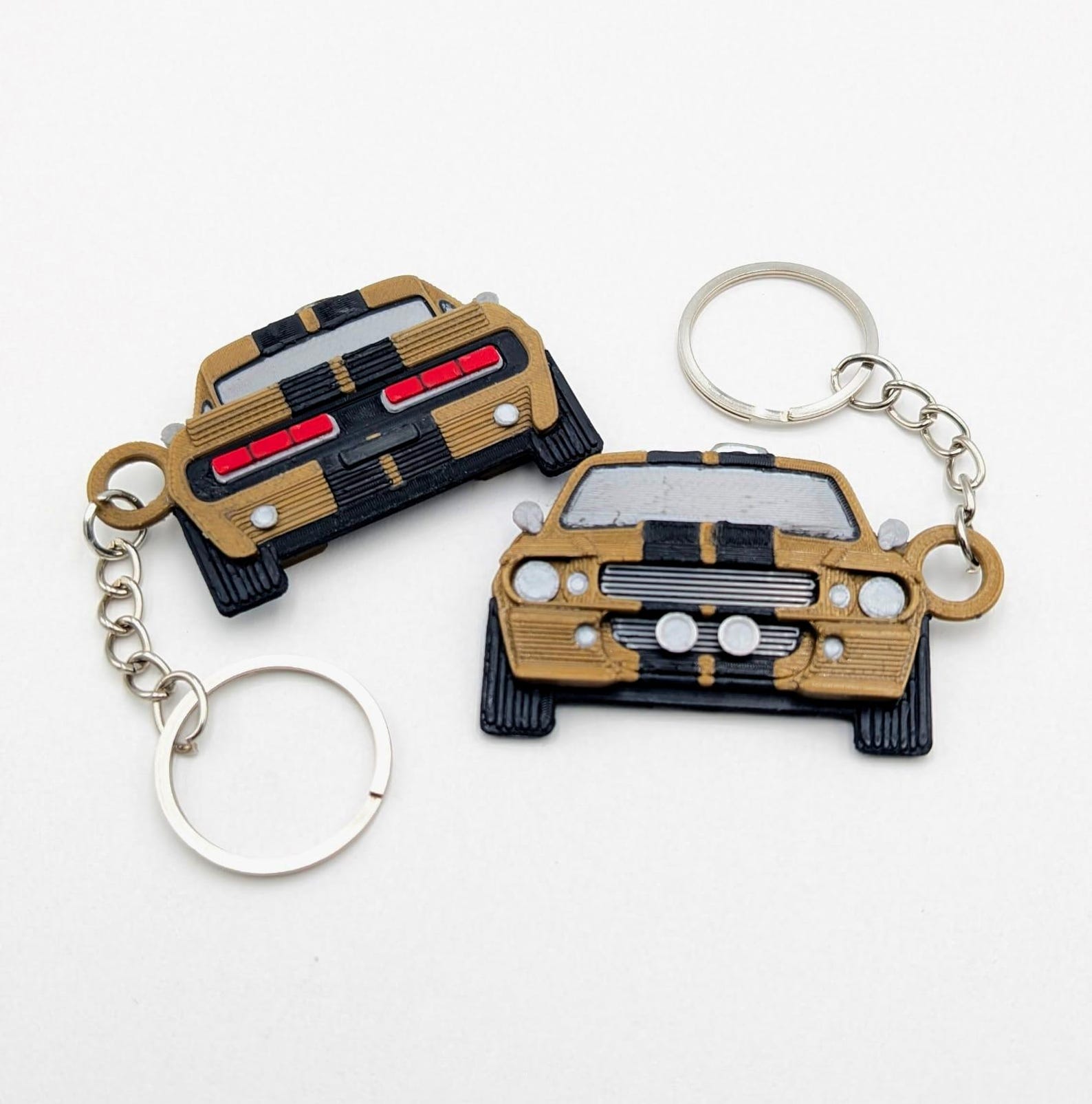 Shelby Mustang GT500 Eleanor 3D Printed Double-sided Keychain – High ...