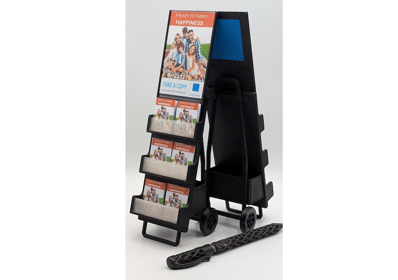 JW Trolley Cart for Public Witnessing Ministry | Model 1:6 Scale | With ...