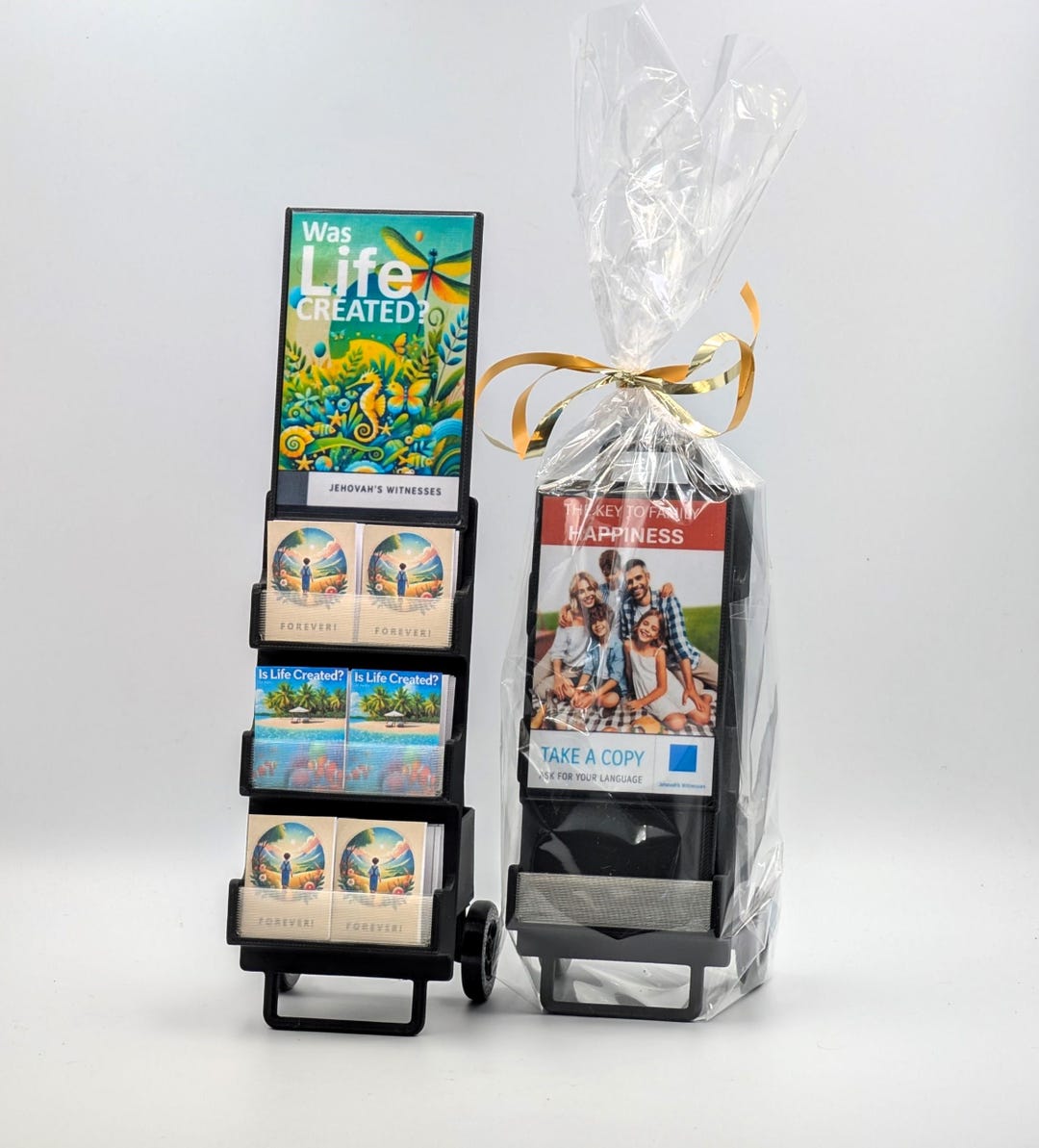 JW Trolley Cart for Public Witnessing Ministry | Model 1:6 Scale | With ...