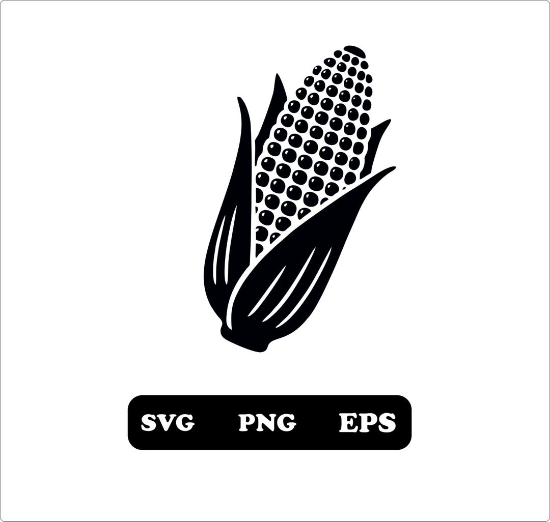 Corn File Svg, Vector, Agricultural Plant Png, Eps - Etsy