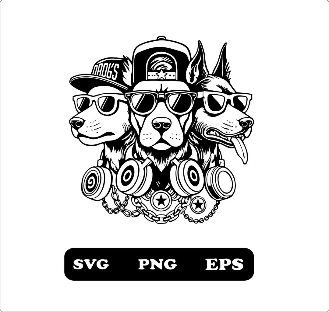 Cerberus Svg Hip Hop Music Street Style Png - Etsy