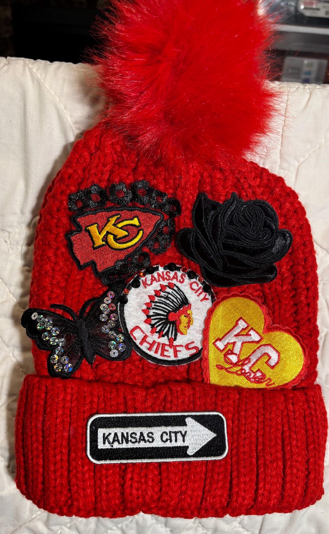 Red Chiefs Stocking Cap - Etsy