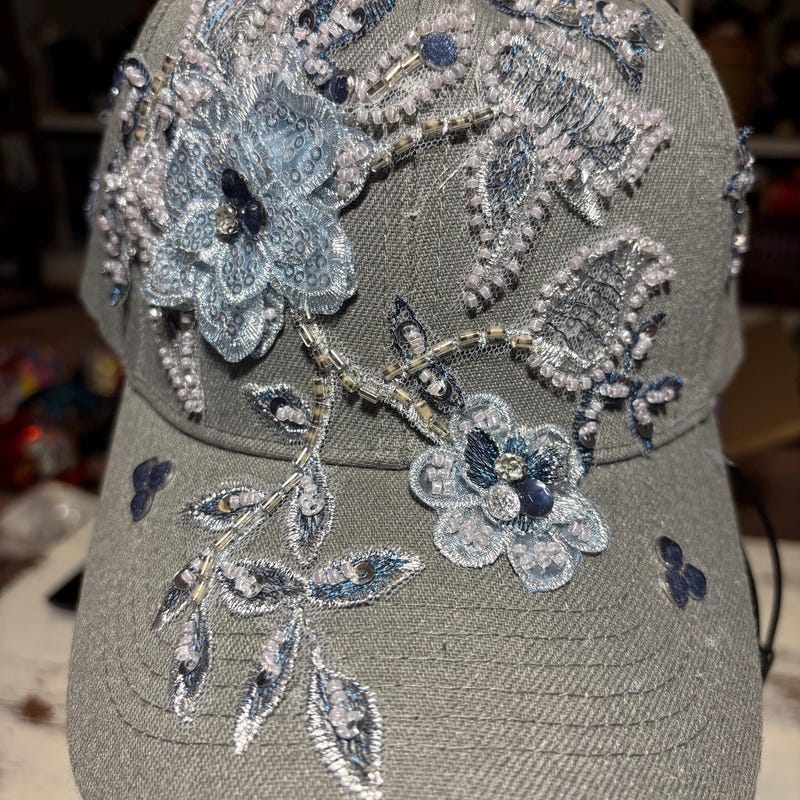 Decorated Baseball Caps - Etsy