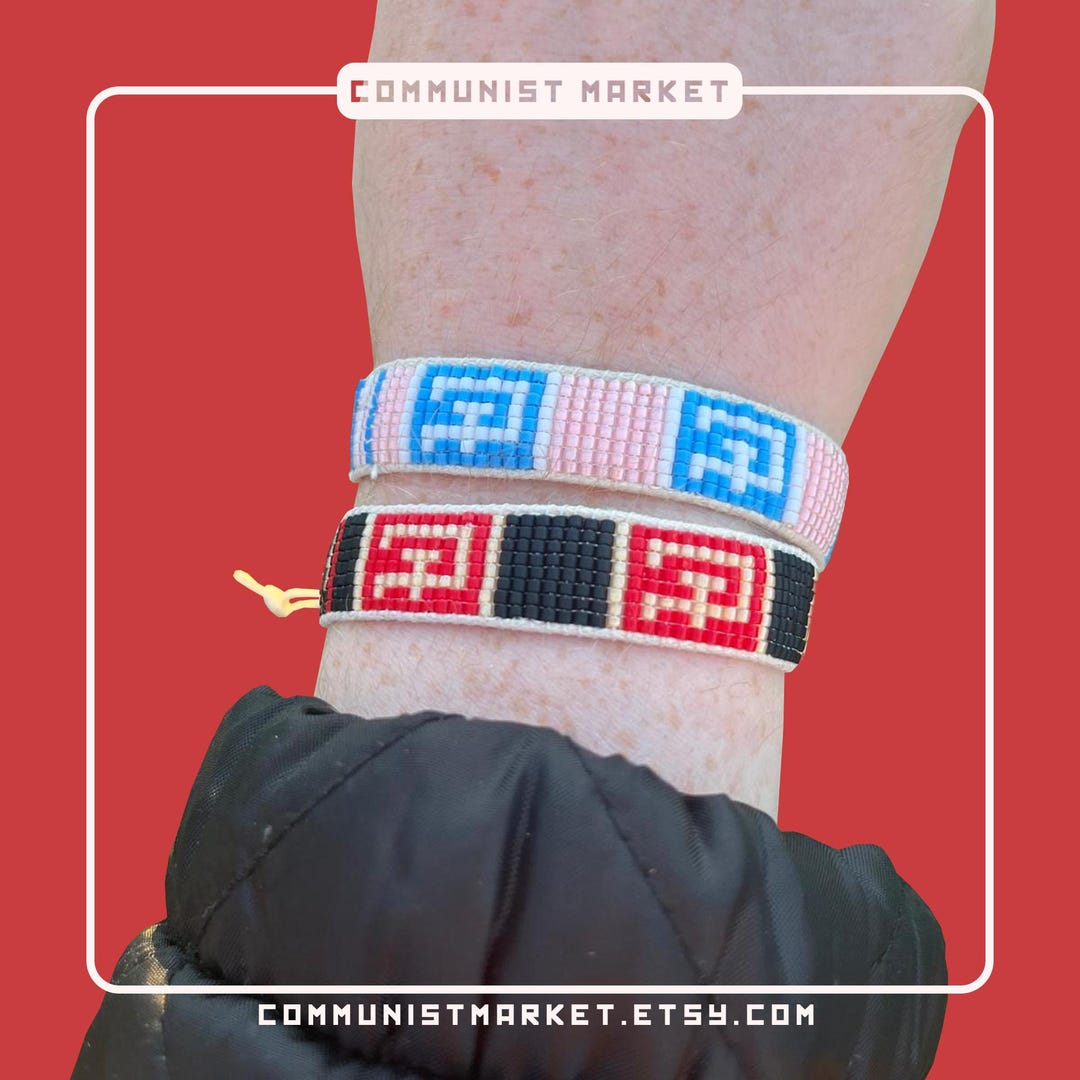 Hammer Sickle Bracelet | Communist Jewelry | Socialist Bracelet ...