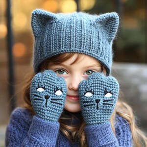 Crochet Pattern Cat Paws Gloves : a Handmade Gift She Will Love - Etsy