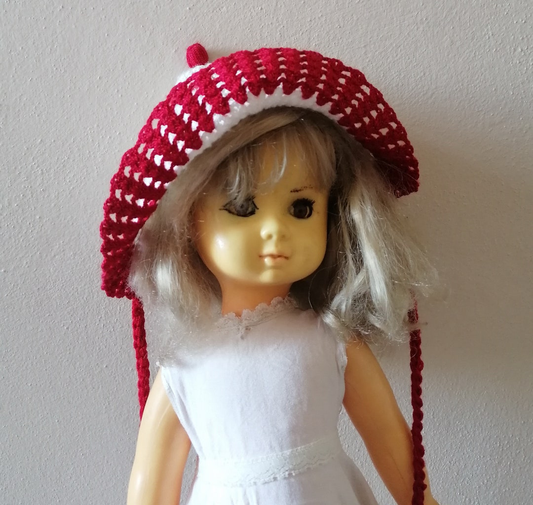 Vintage Doll Hat Hand Knitted Pixie Hat Baby Gnome Costume Toddler Elf Hat - Etsy España