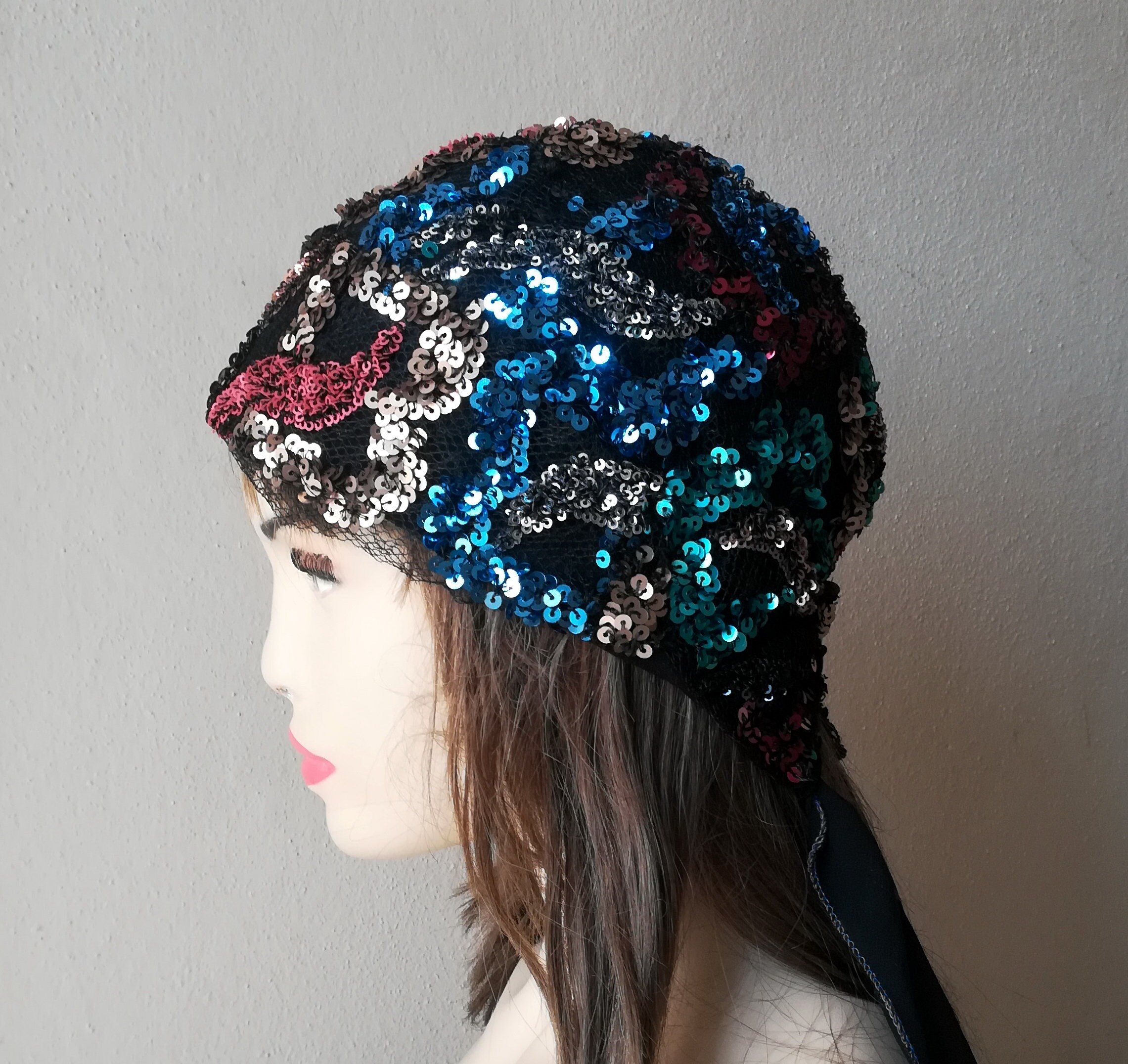 Scrub Caps for Women Chemo Wedding hat Sparkly Fabric Cap | Etsy