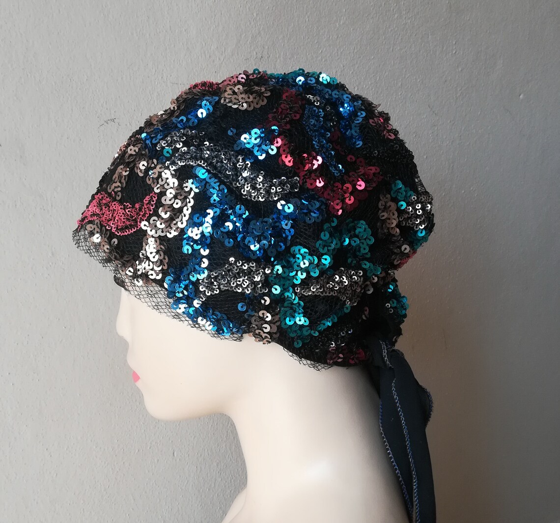 Scrub Caps for Women Chemo Wedding Hat Sparkly Fabric Cap - Etsy