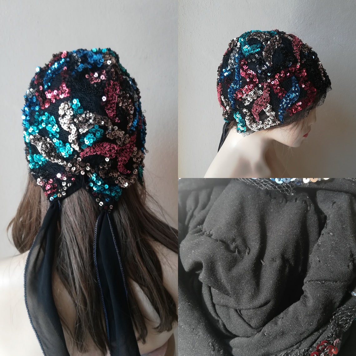 Scrub Caps for Women Chemo Wedding Hat Sparkly Fabric Cap - Etsy