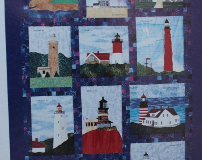 Beacons of Light / Lighthouse Quilt Patterns / Block of the Month ...