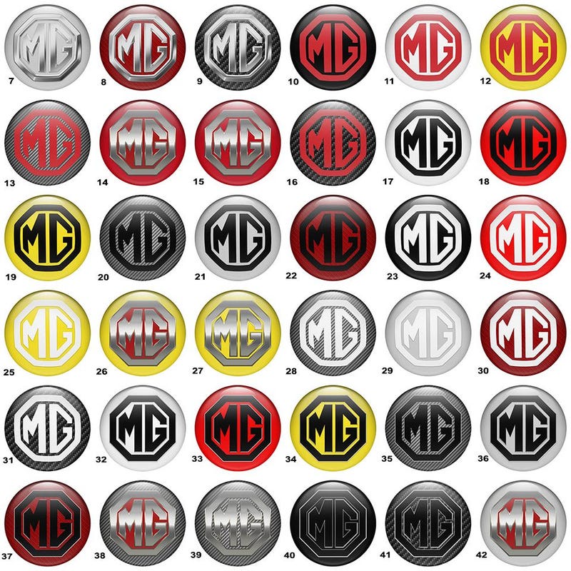 Mg Car Badge Emblem - Etsy