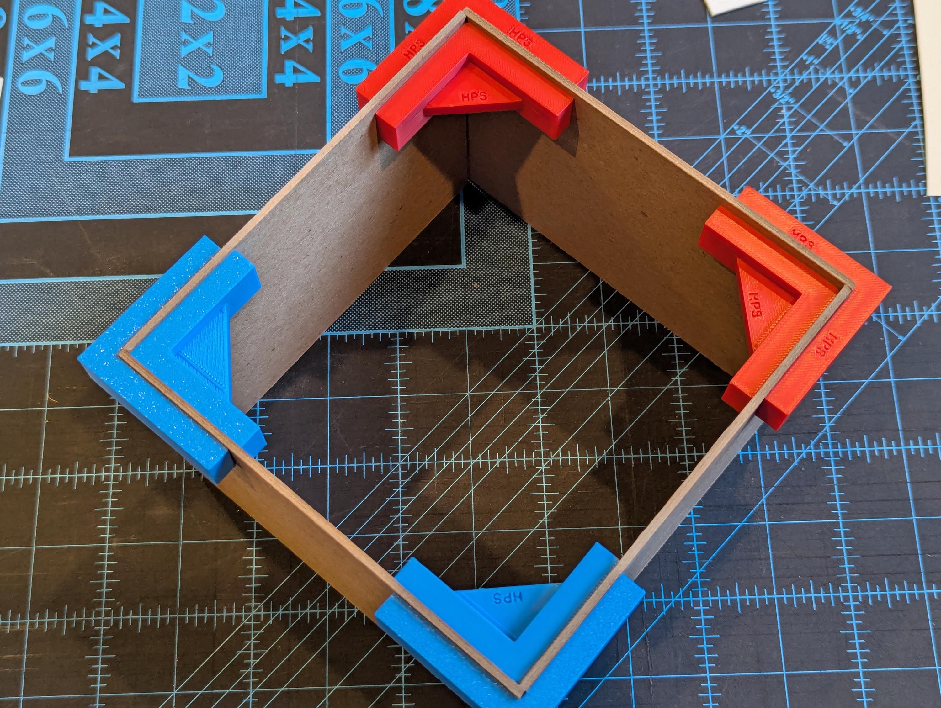 Magnetic Corner Jig Set: 3D Printed Tool for Bookbinding & Box Making ...