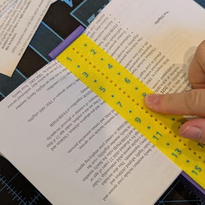 Signature Punching Cradle | 10" Bookbinding Tool With Precision Guide ...