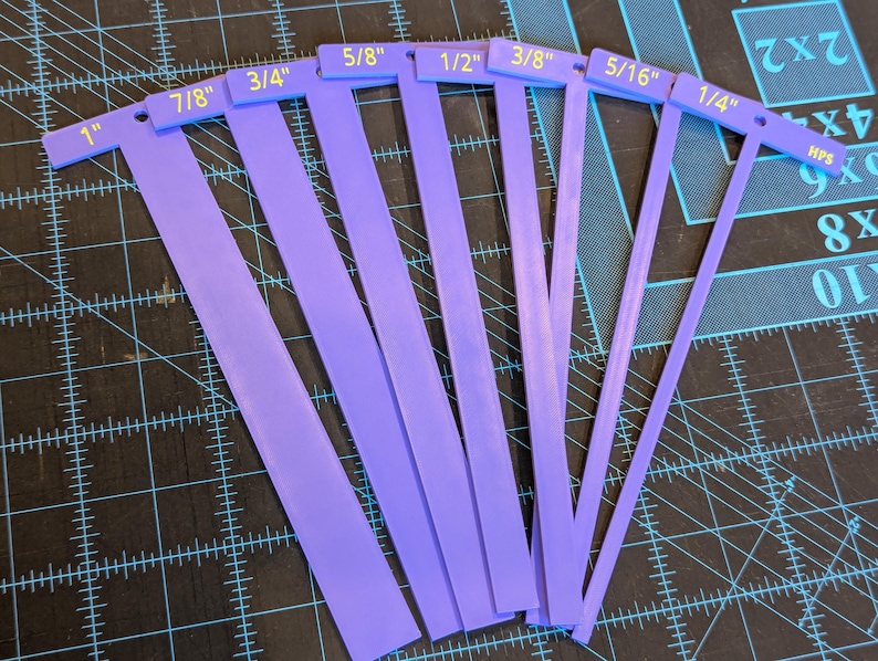 Bookbinding T-handle Spacer Set | 8 Sizes (1/4" to 1") | Box Making ...