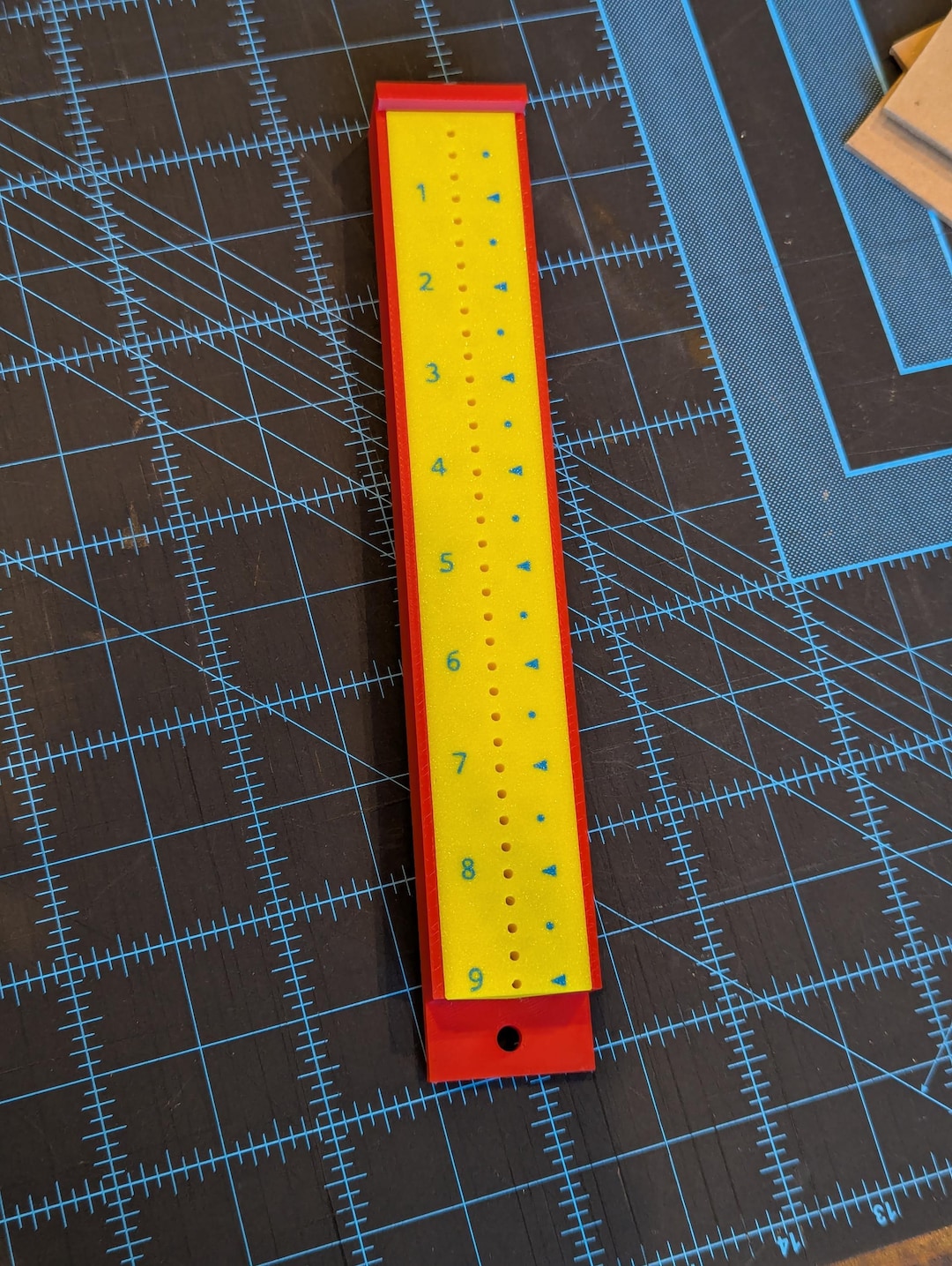 Handmade Bookbinding Punching Cradle: 1/4" Spacing, 10" Journal Tool - Etsy