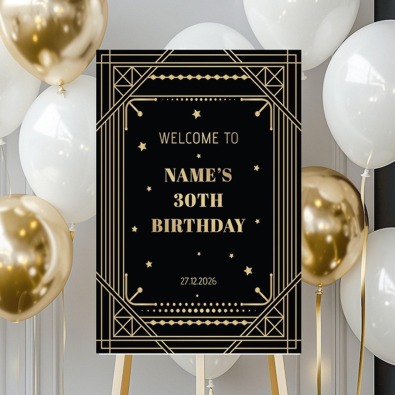 Personalize Gatsby Sign - Etsy UK