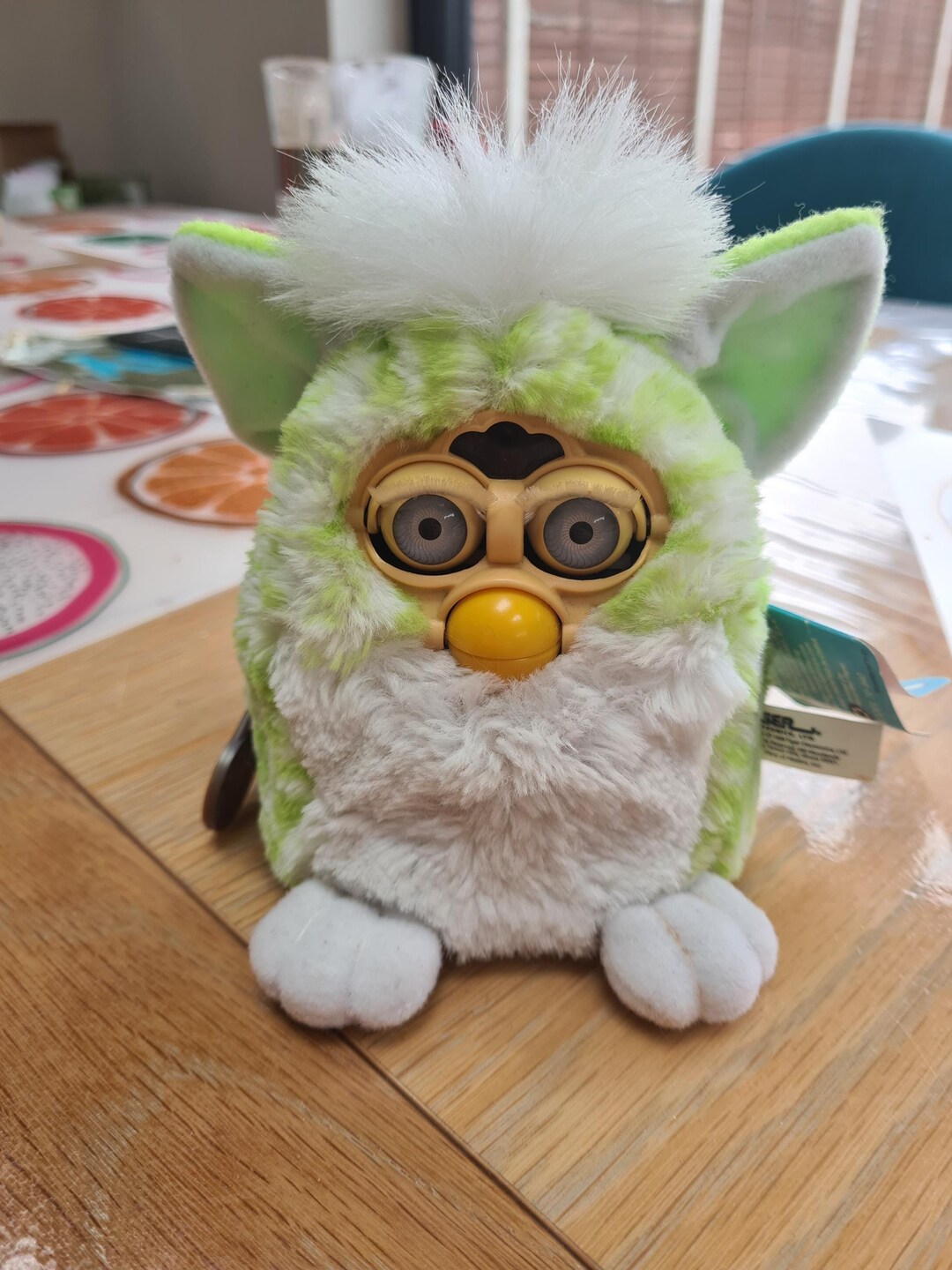 Rare 1999 Lime Green Fully Working Furby Baby - Etsy