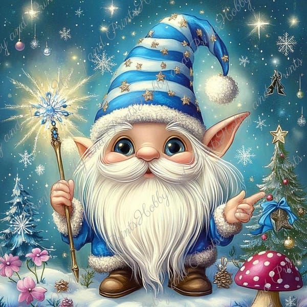 Wichtel weihnachten comic - Etsy.de