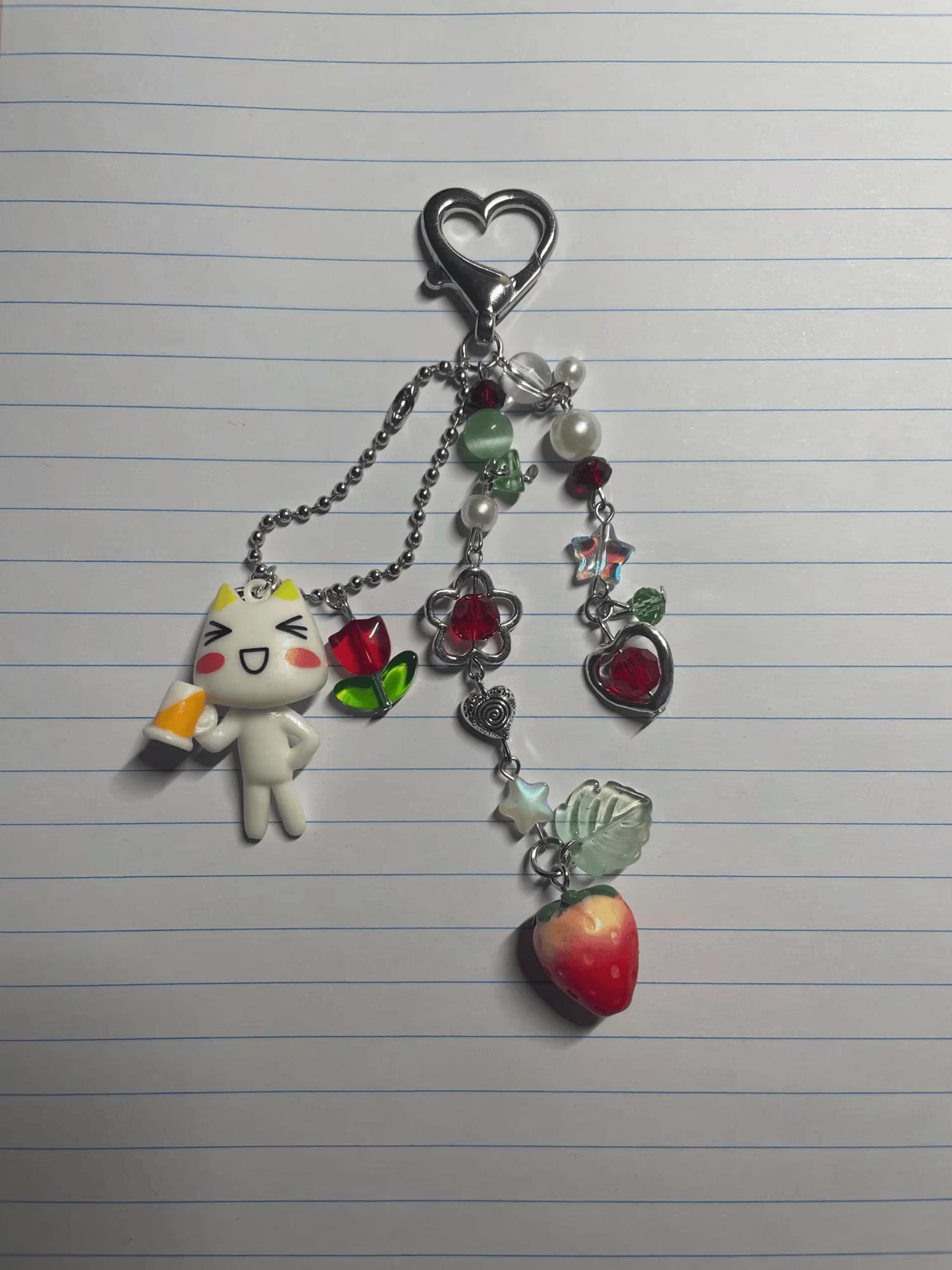 Cute Cat Keychain Charm Anime Kawaii Toro Inoue Phone Straps Gotochi ...