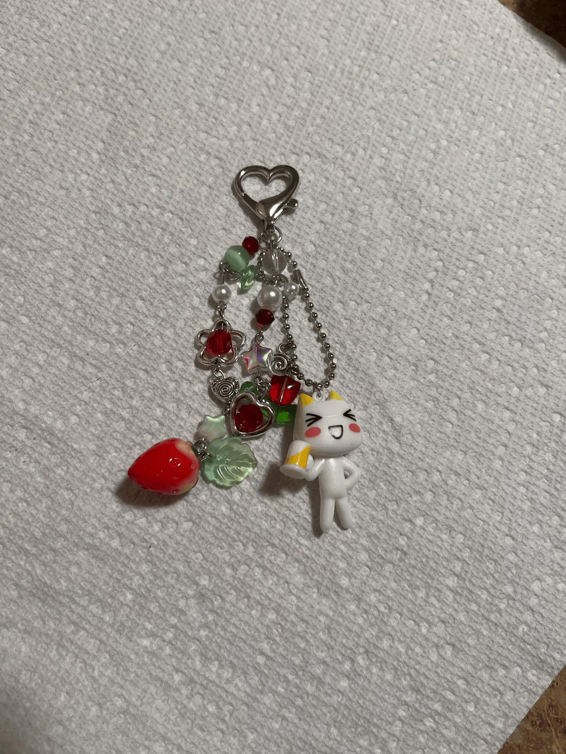 Cute Cat Keychain Charm Anime Kawaii Toro Inoue Phone Straps Gotochi ...