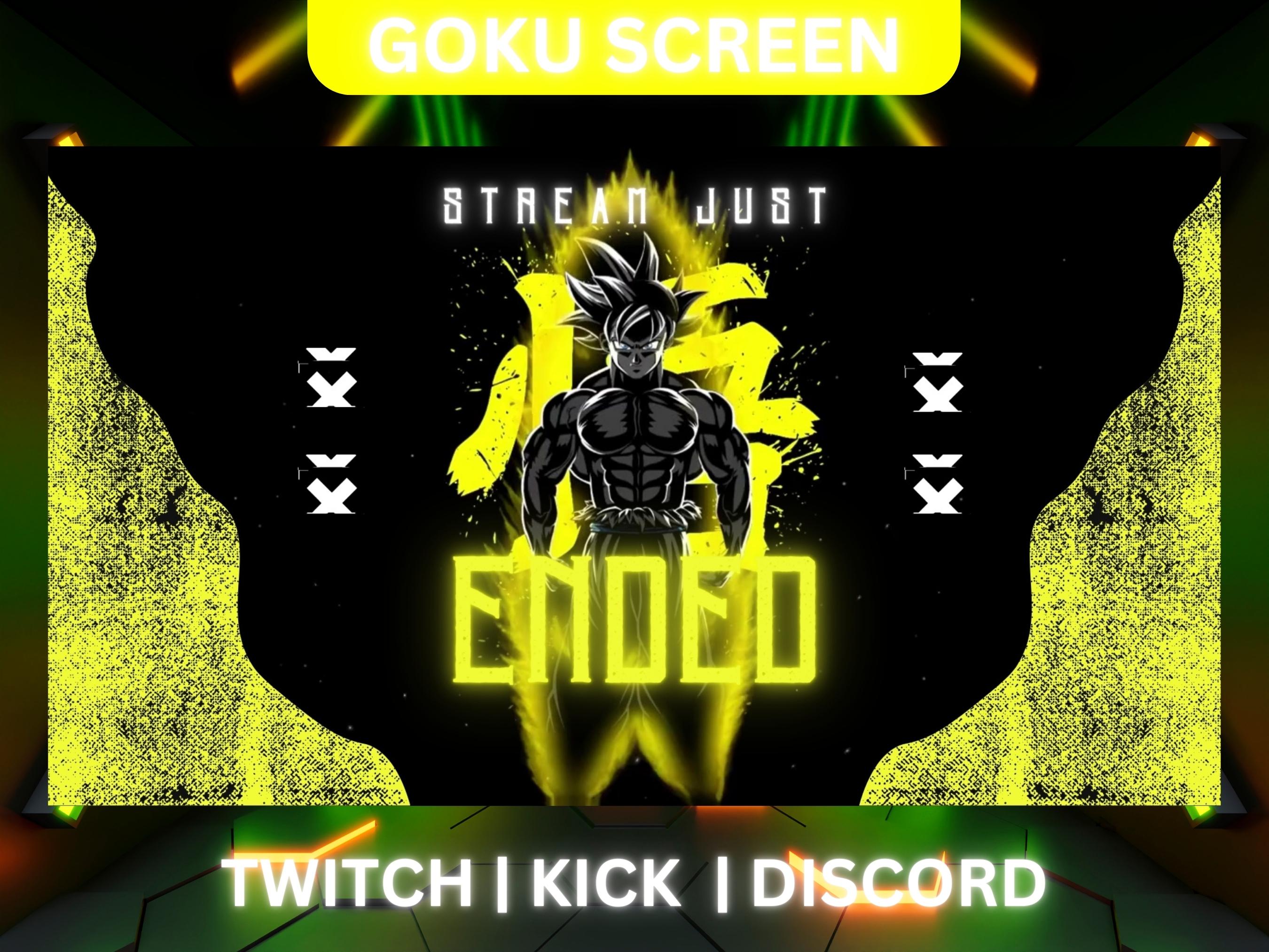 Animated Anime Character Stream Overlay Bundle | Twitch Overlay Pack ...