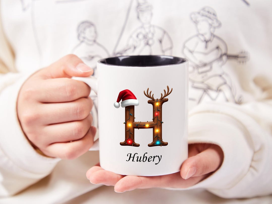 Personalized Christmas Coffee Mug,hot Chocolate Mug,custom Name Mug ...