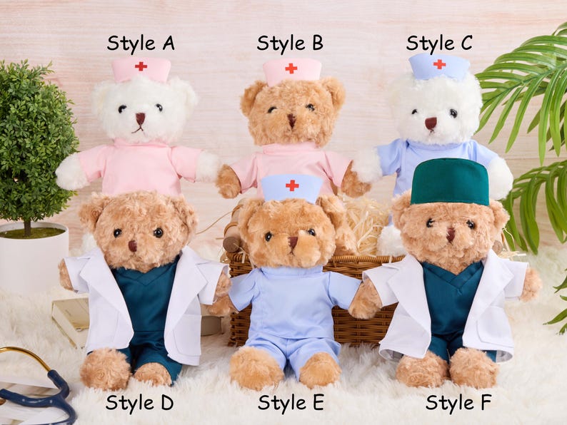 Custom 2025 Nurse Graduate Teddy Bear,rn Graduation Nurse Bear,2025 ...